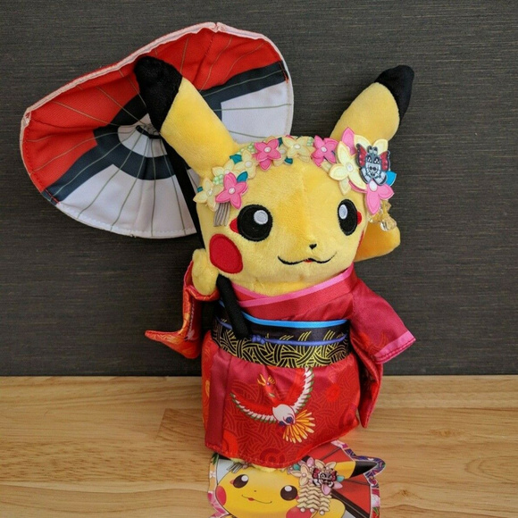 Pokemon | Accents | Pikachu In Traditional Japanese Costume Kimono ...